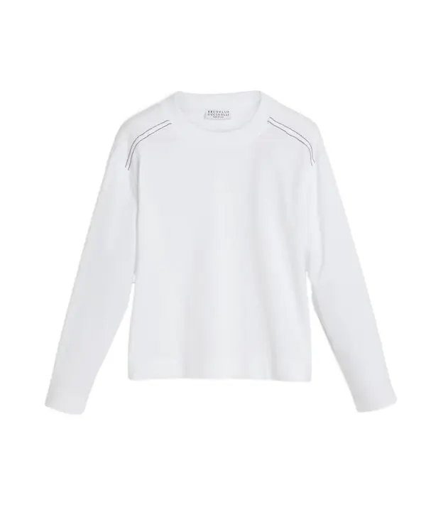 Brunello Cucinelli Monili Cotton T-shirt