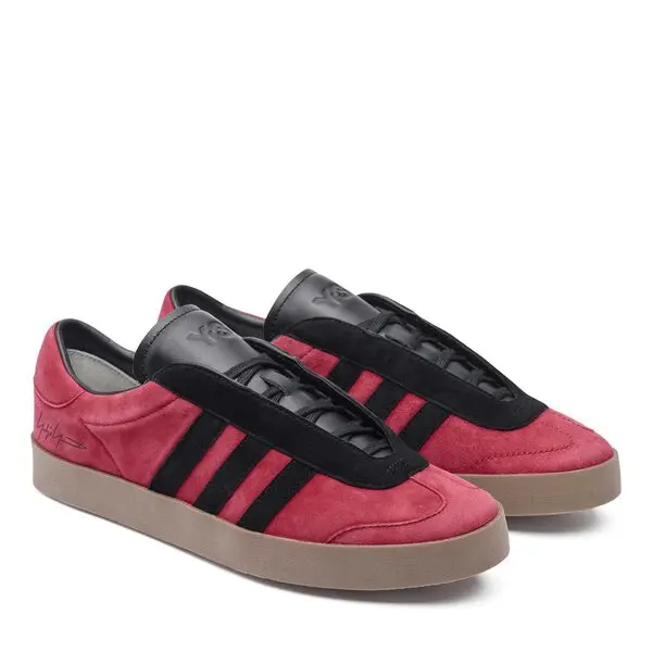 Y3 Black Suede Low-top Shoe