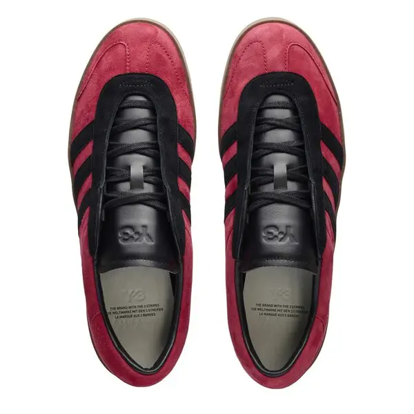 Y3 Black Suede Low-top Shoe