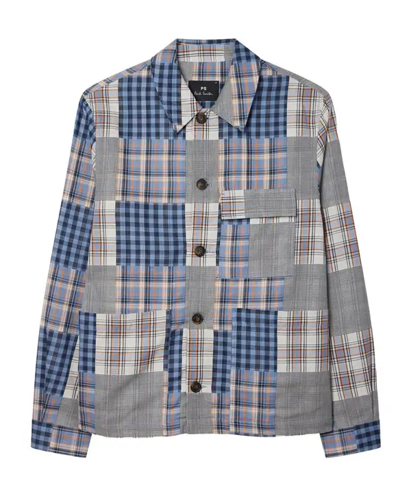 Paul Smith Patchwork Plaid Chore Jacket