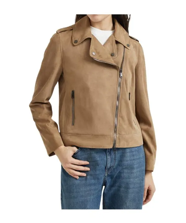 Brunello Cucinelli Leather Jacket