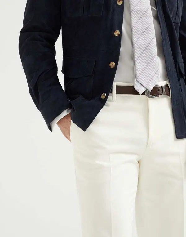 Brunello Cucinelli Gabardine Trousers