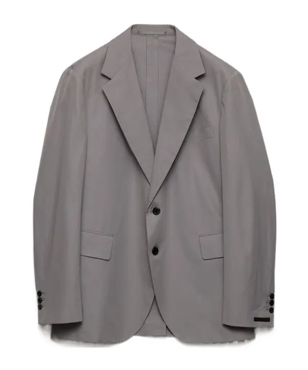 Prada Single-breasted Cotton Jacket