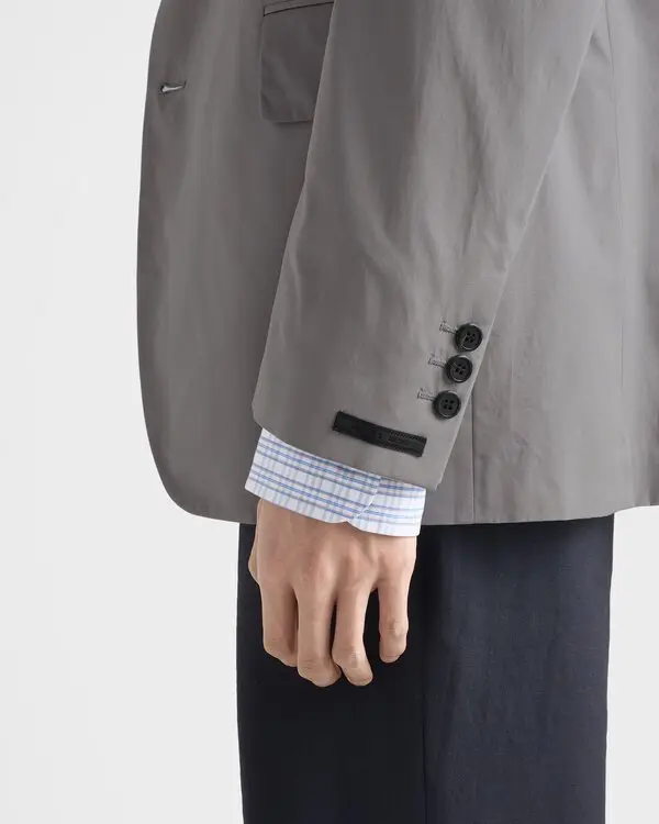 Prada Single-breasted Cotton Jacket