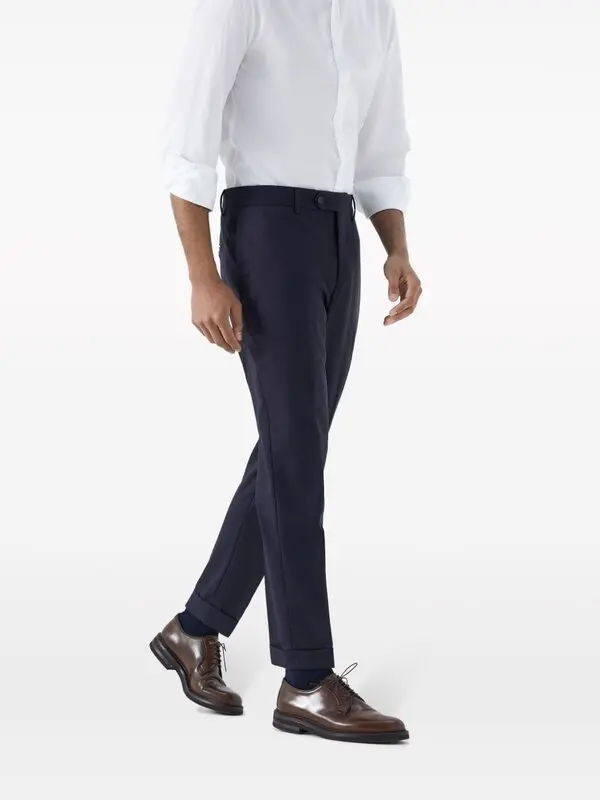 Brunello Cucinelli Straight-leg Cashmere Trousers