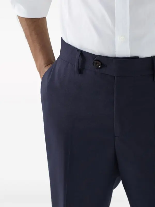Brunello Cucinelli Straight-leg Cashmere Trousers