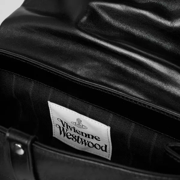 VIVIENNE WESTWOOD Solid Color Clutch Bag