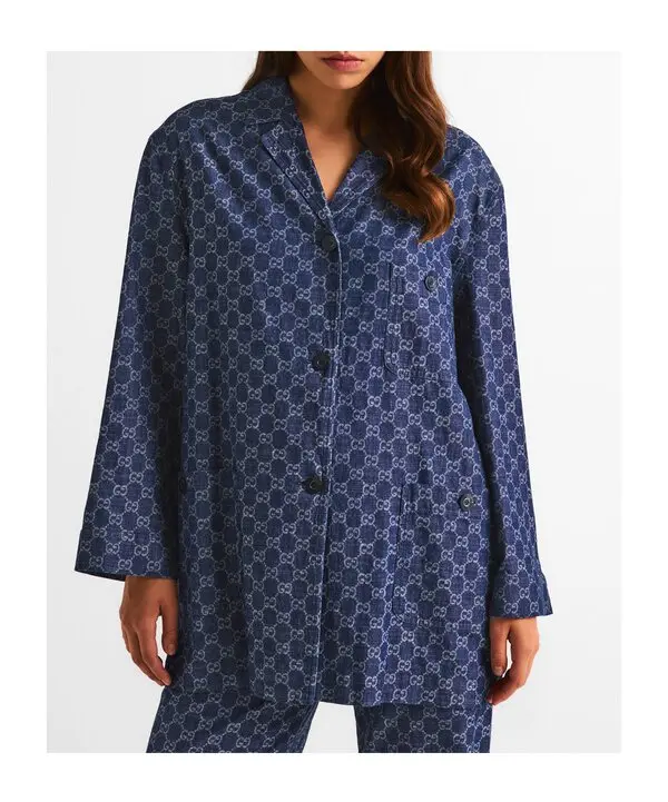 Gucci Loose Jacquard Blazer