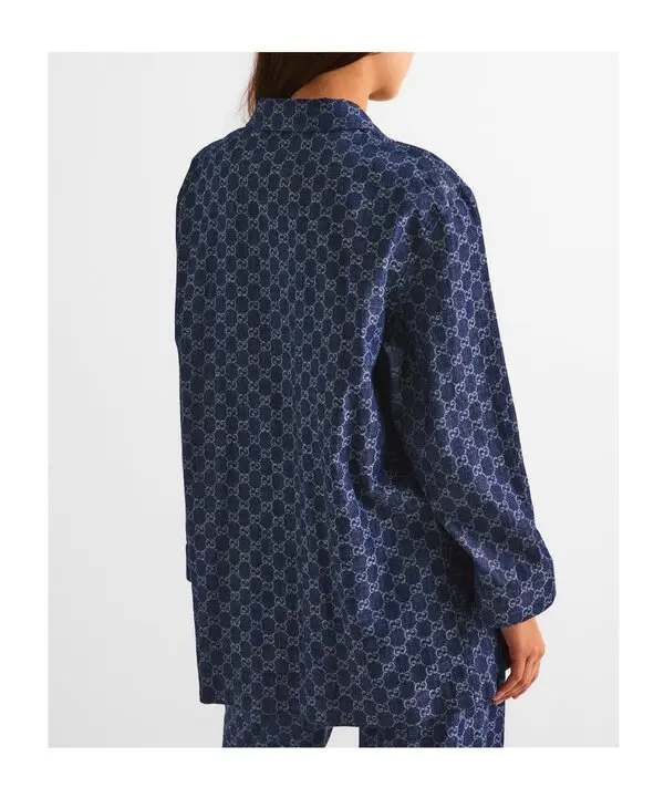 Gucci Loose Jacquard Blazer