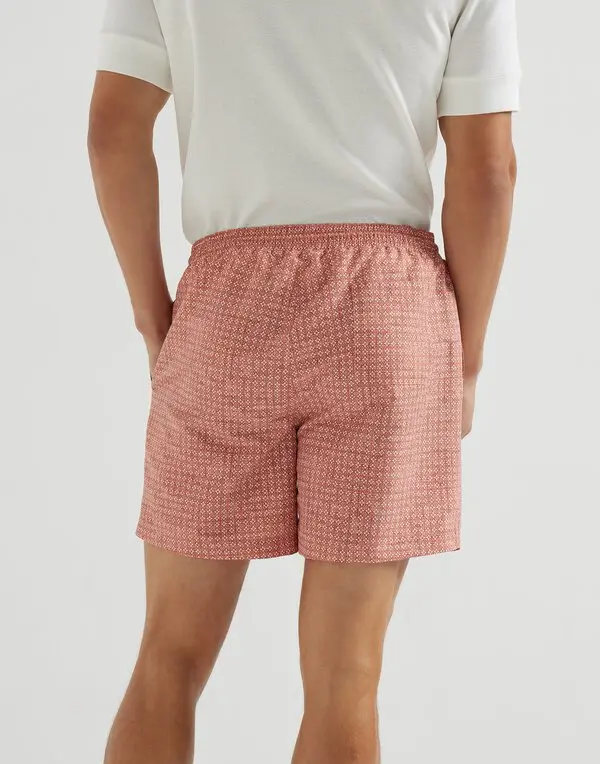 Brunello Cucinelli Printed Swim Shorts