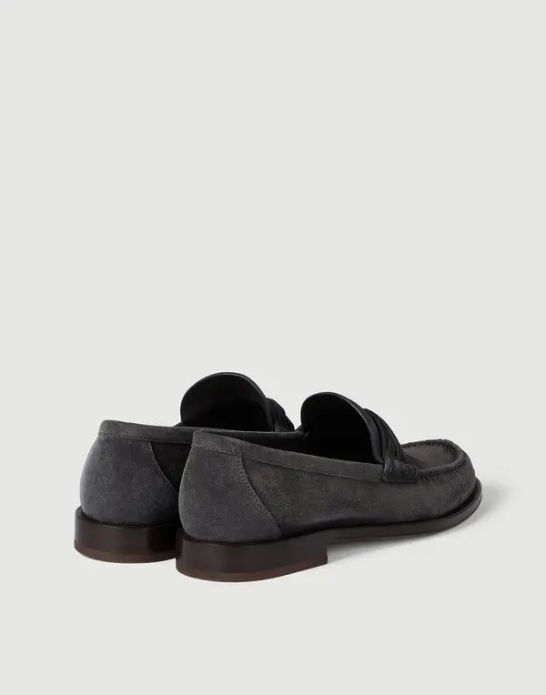 Brunello Cucinelli Suede Loafers