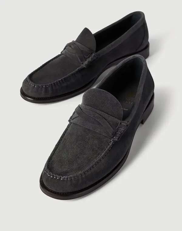 Brunello Cucinelli Suede Loafers