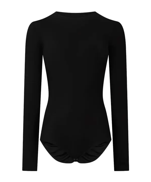 MAISON MARGIELA Minimalist Longsleeve Bodysuit