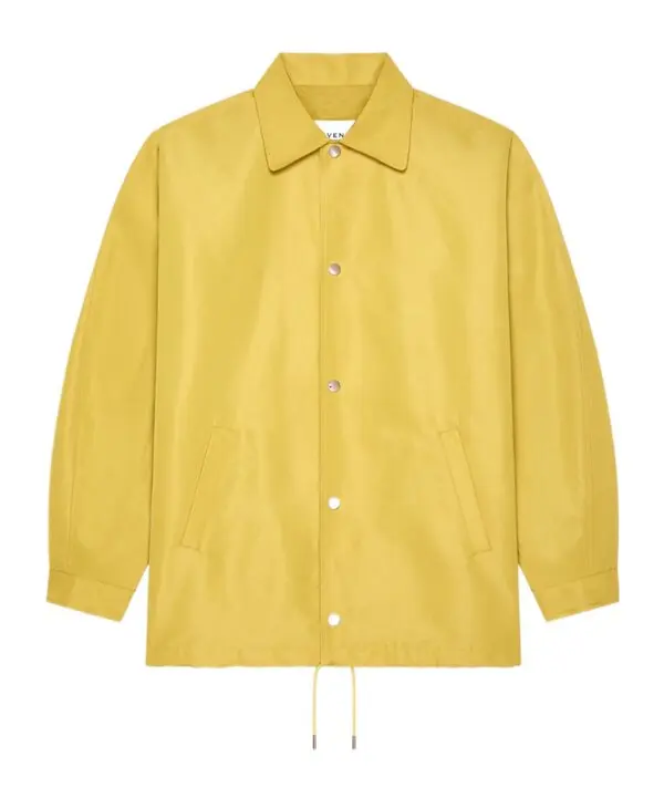 Givenchy Couture Seam Jacket In Polyfaille With Embroidery