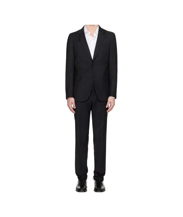 Hugo Boss Micro-patterned Slim Fit Suit