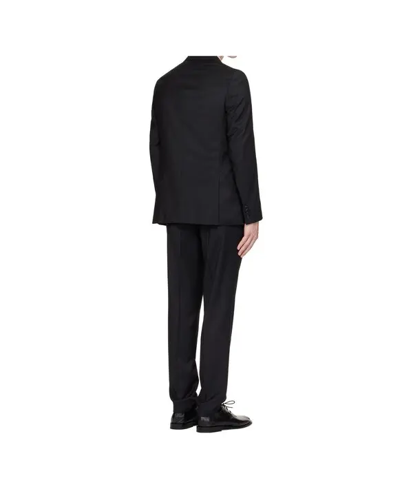 Hugo Boss Micro-patterned Slim Fit Suit