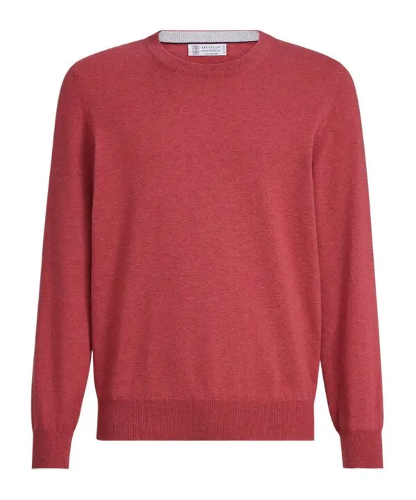 Brunello Cucinelli Ribbed Crew-neck Sweater