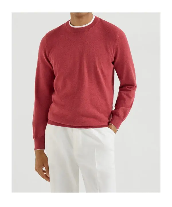 Brunello Cucinelli Ribbed Crew-neck Sweater