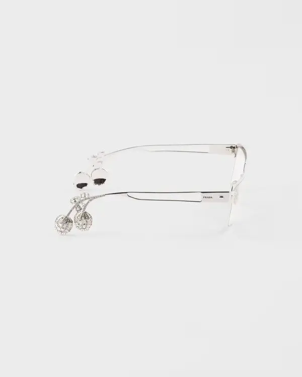 Prada Embellished Full-rim Sunglasses