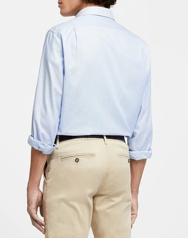 Polo Ralph Lauren Embroidered-logo Striped Shirt