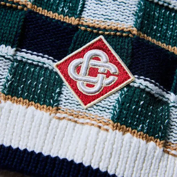 Casablanca Crochet Mosaic Shorts