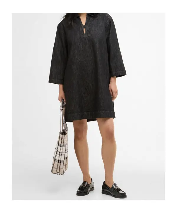 Barbour Myra Denim Shirt Dress