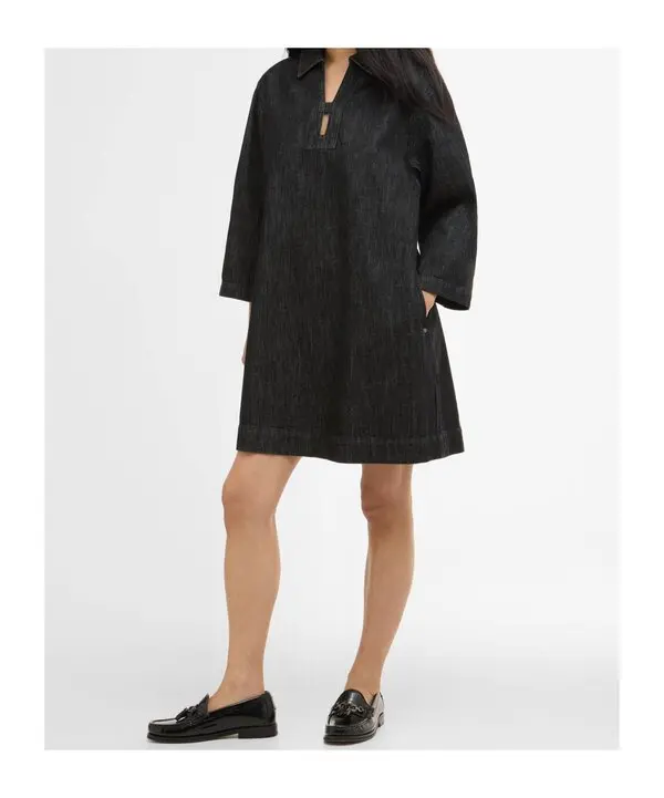 Barbour Myra Denim Shirt Dress
