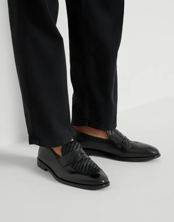 Brunello Cucinelli Penny-slot Loafers