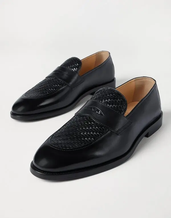 Brunello Cucinelli Penny-slot Loafers
