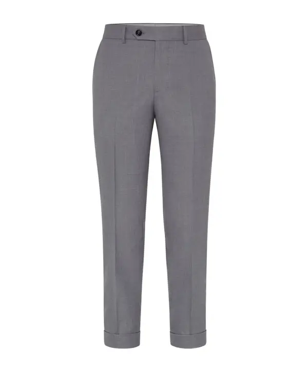 Brunello Cucinelli Tapered-leg Tailored Trousers