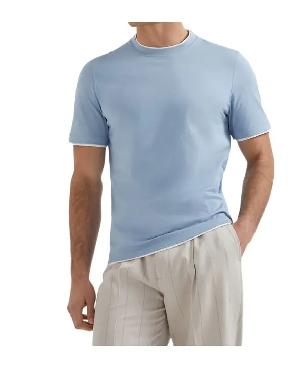 Brunello Cucinelli Layered-effect Crewneck T-shirt
