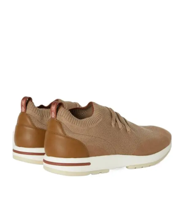 Loro Piana 360 Lp Flexy Walk Knitted Leather Sneakers