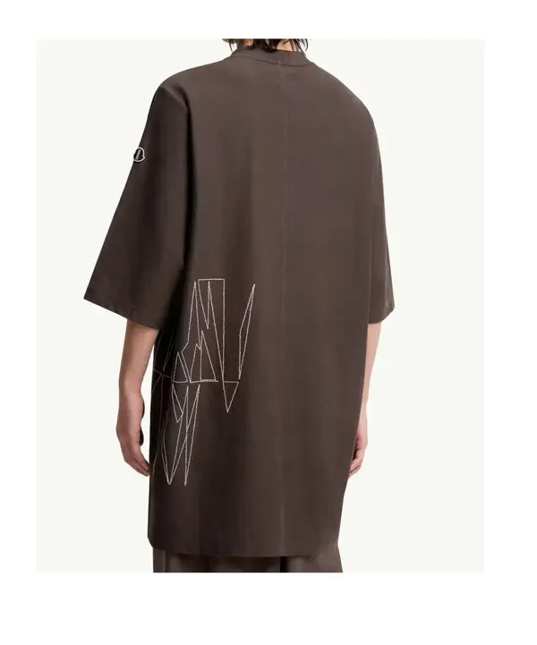 Moncler Rick Owens Jumbo Cotton T-shirt