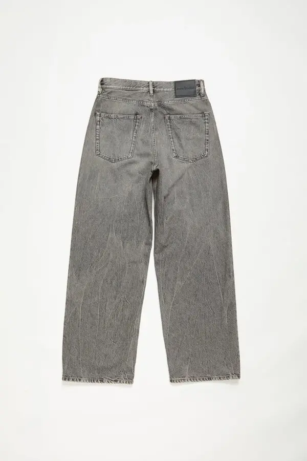 Acne Studios 1981 Logo-patch Wide-leg Denim Trousers