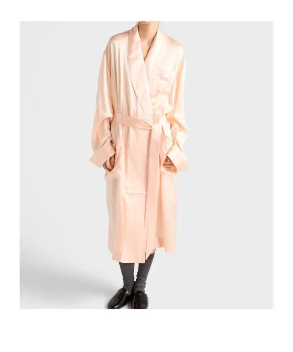 Prada Silk Robe - Peach