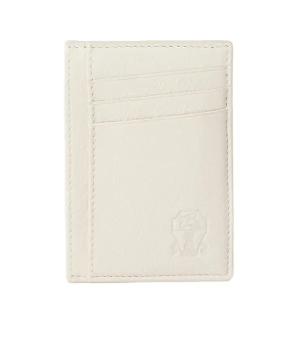 Brunello Cucinelli Logo-debossed Cardholder