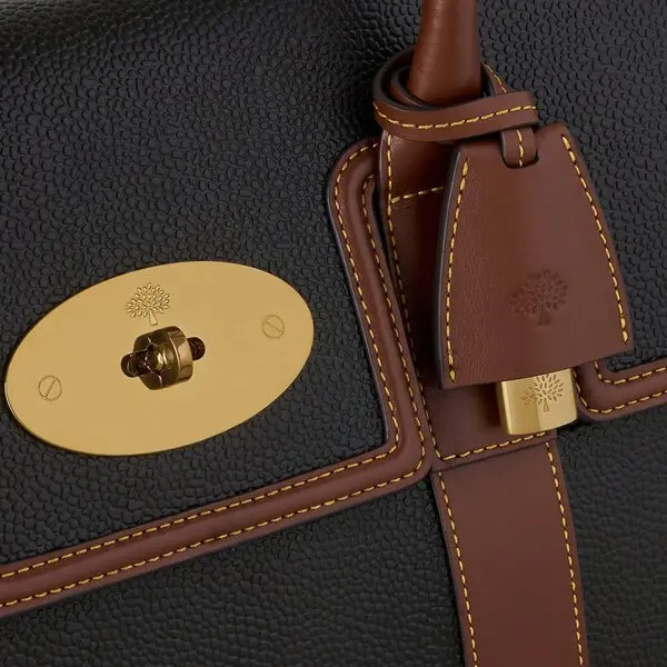 Mulberry Color Block Singleshoulder Bag