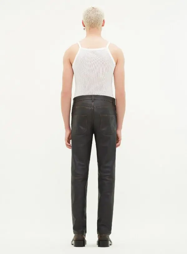COURREGES Courrèges Contrast Mesh Tank Top