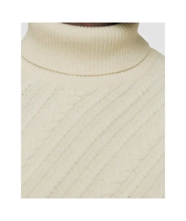 JOSEPH Cable Knit Turtleneck Sweater