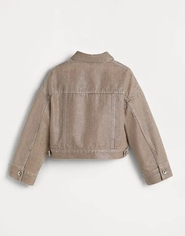 Brunello Cucinelli Long Sleeve Denim Jacket