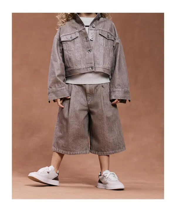 Brunello Cucinelli Long Sleeve Denim Jacket