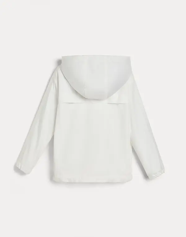 Brunello Cucinelli Hooded Logo Zip-up Jacket