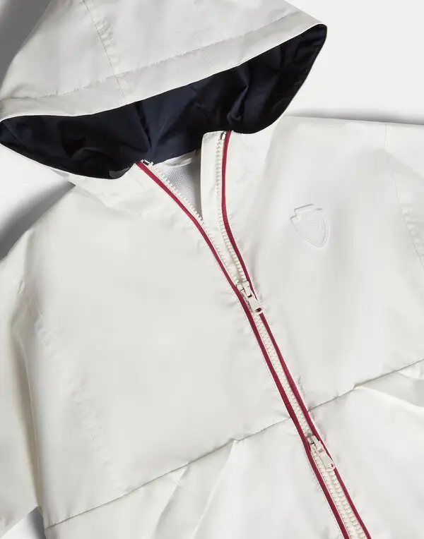Brunello Cucinelli Hooded Logo Zip-up Jacket