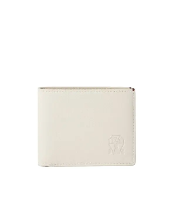 Brunello Cucinelli Logo-debossed Leather Wallet