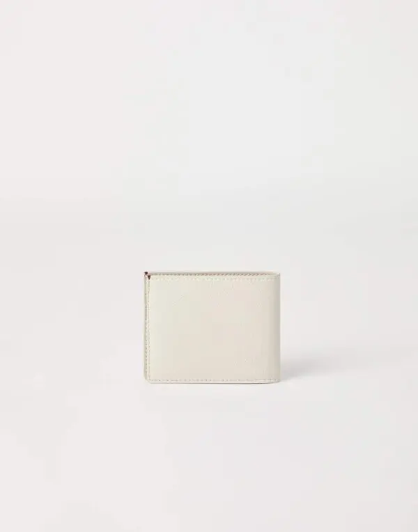 Brunello Cucinelli Logo-debossed Leather Wallet