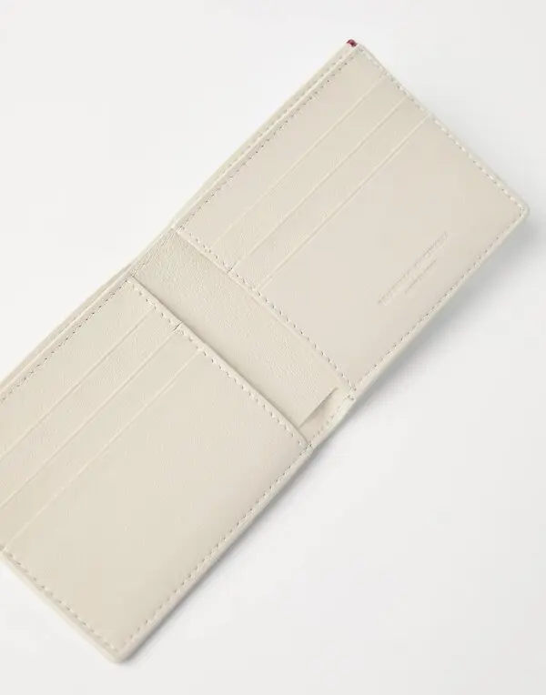 Brunello Cucinelli Logo-debossed Leather Wallet