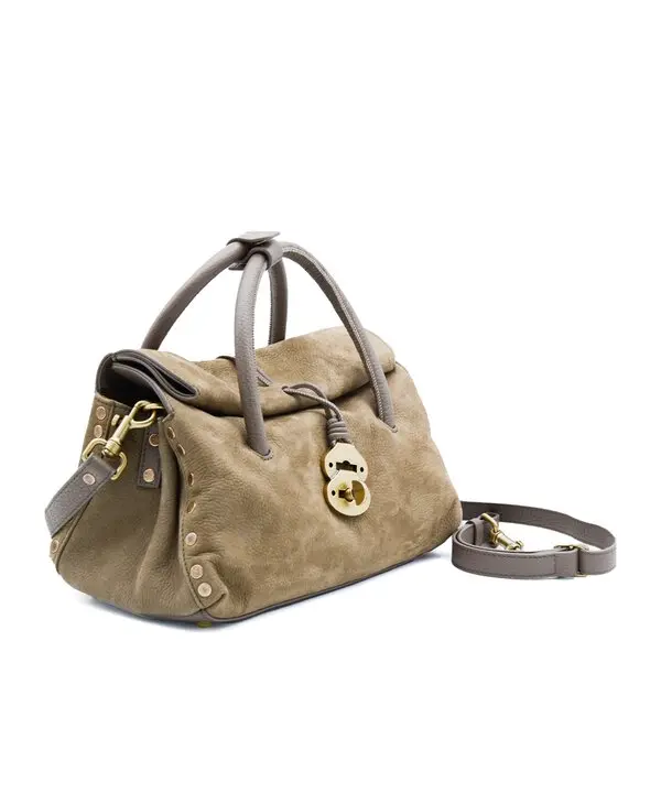 ZANELLATO Dotta Jones Small Handbag - Nude