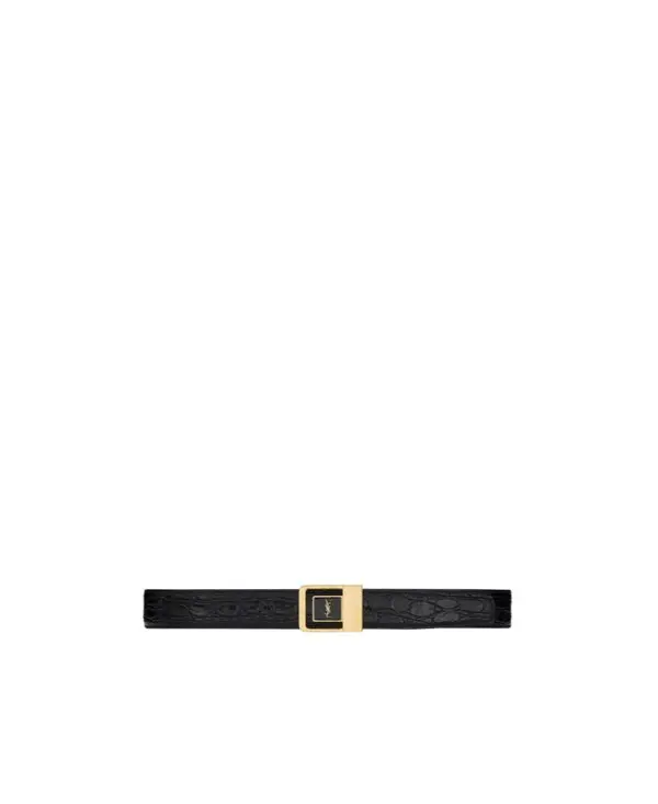 Saint Laurent La 66 Buckle Belt