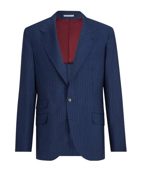 Brunello Cucinelli Pinstripe Blazer