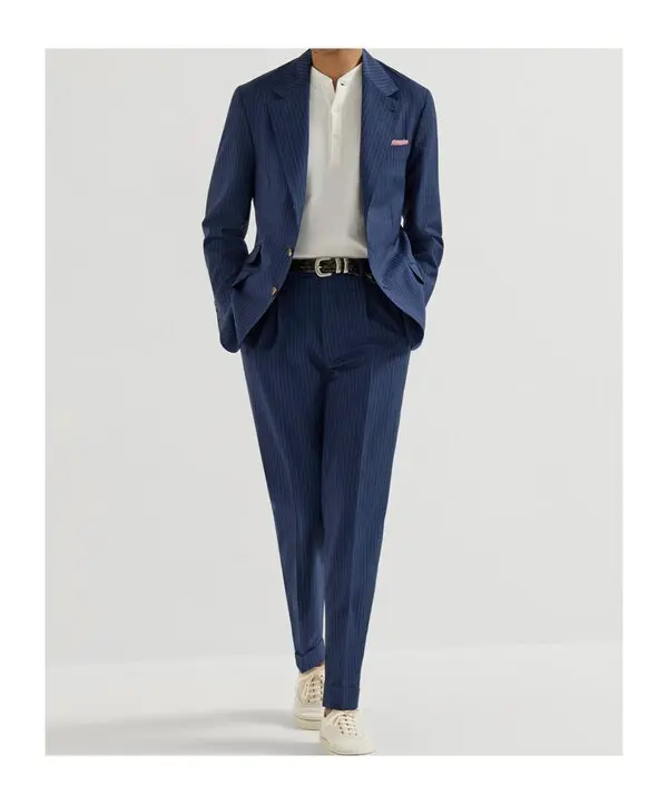 Brunello Cucinelli Pinstripe Blazer